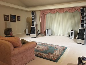 Dave Wilson's WAMM Master Chronosonic Loudspeaker Reaches For The Heavens