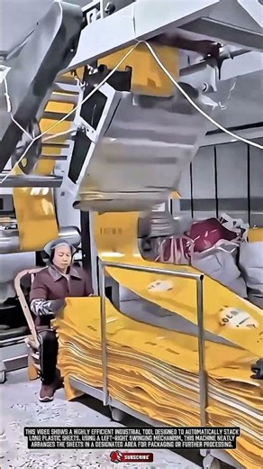 Automatic industrial stacking system 📦 #shorts #automation #industry40