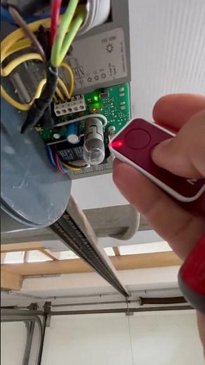 Programmation de la télécommande nice inti2 sur la centrale shell75 pour porte