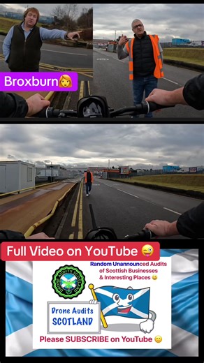 THAT IS BULL $#IT 💩😮🚫🎥❌❌ #broxburn #drone #audits #scotland Last Week on way to Edinburgh clocked Construction work being done from the M8 but had no idea where exactly it was or how to get there as no near by slip road to go have a look, so had wee look at Google Maps & could see (Uphall Industrial Estate @ Broxburn) Hiab Scotland & Portakabin appeared from Map view to be the 2 largest Businesses there so returned this week (Tue 20/01/26) & decided to go visit Hiab as already flew over a Po