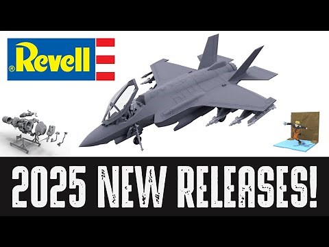 REVELL 2025 NEW TOOLINGS - SCALEMODEL RELEASES: January - April