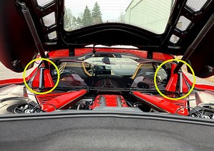 Painted Engine Compartment Hatch Filler Covers For 2020-2021 C8 Corvette - CorvetteForum - Chevrolet Corvette Forum Discussion
