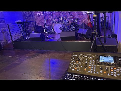 Midas M32/monitor rack setup walkthrough pt1