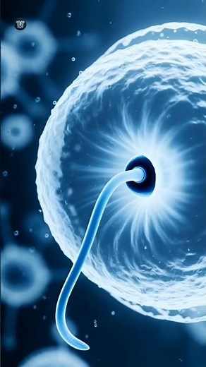 Sperm meets Egg 3D Animation Video Fertilization system #medicina #biology