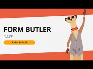 FORM Butler - Date