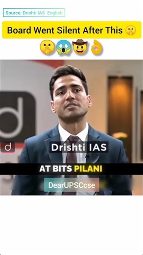 Board Went Silent After This 🤫🔥🥶👨‍✈️ Shashvat Sangwan | Upsc Interview