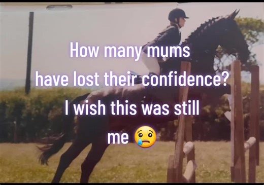 I'm not sure if its because I'm a mum now or it's because I had a really bad fall and broke my leg... I need to get my confidence back!!! 😩 #horse #jumping #mumsoftiktok