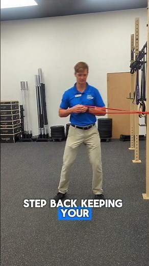 Banded Side Steps | Core Stability Exercise