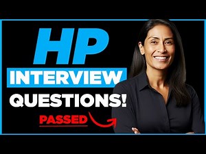 HEWLETT-PACKARD INTERVIEW QUESTIONS & ANSWERS! (How to Pass a HP Job Interview)