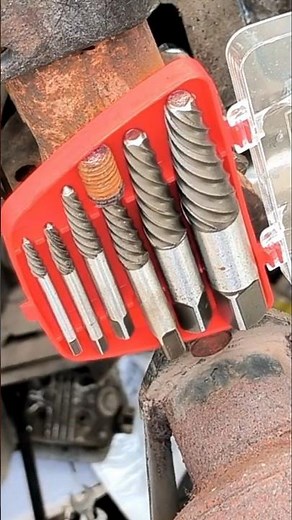Screw extractors specialized tools used to remove broken, damaged, or seized screws and bolts#shorts