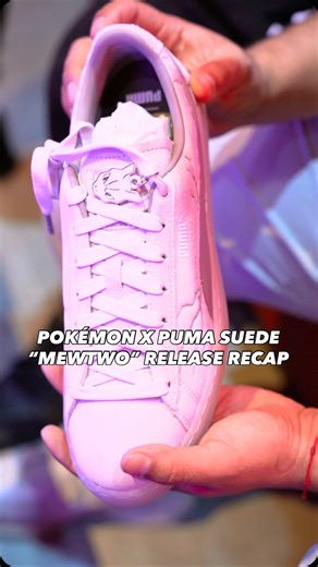 Sneaker News on Instagram: "Heads up: The Pokémon x Puma Suede “Mewtwo” is available in very limited quantity at PUMA Las Vegas (3747 S Las Vegas Blvd.)"