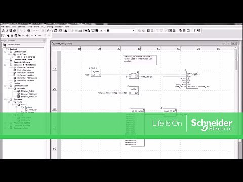 Creating Write_Var Function for FC15 Write Multiple Coils in Unity | Schneider Electric Support