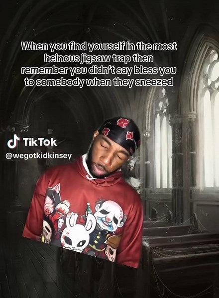 “Since you don’t wanna bless others let’s see if you can bless yourself, you must extract a key from your heart while there’s holy water in your lungs before you get crucified” #johnkramer #johnkrameredit #sawtrap #jigsawtrap #sawmovie