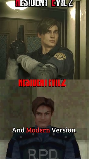 RE2 Remake vs Original: Controls That Don't Feel Ancient #ResidentEvil #GameComparison