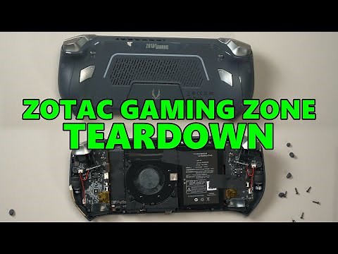 Easy to repair? ZOTAC Gaming Zone teardown!