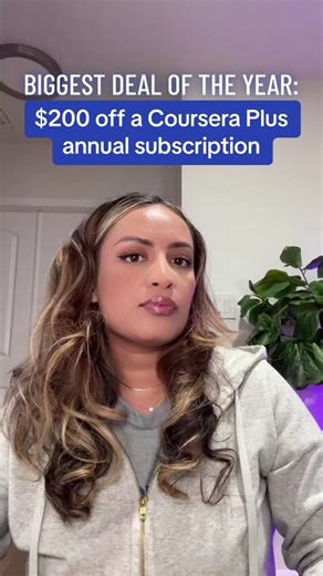The math is mathing! 💰 Save $200 on a new Coursera Plus annual subscription and get unlimited access to over 7,000 courses from world-class universities and companies—for one all-inclusive price. That’s less than $1/day! #coursera #courseraplus #onlinelearning