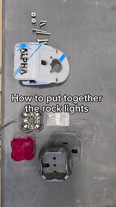 How to put together the Stage Series frame mount rock lights. #underglow #rocklights #chickenlights | BTS Lighting