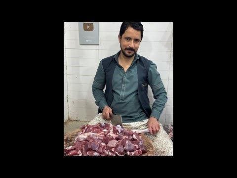 Professional Mutton Cutting | Bakra Cutting Full Tutorial | Malik Ali 120"