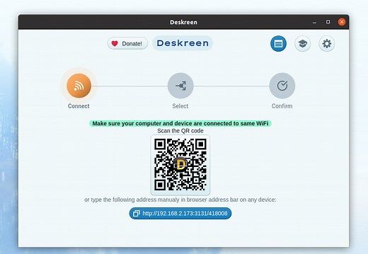 Deskreen Makes Any Device With A Web Browser A Second Screen For Your Computer
