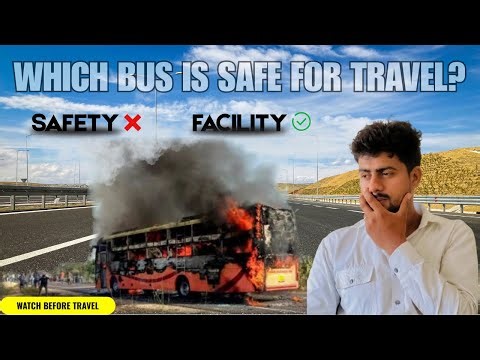 Jaisalmer Bus Fire | Bus Safety Tips Every Passenger Must Know | Safe Travel Guide 2025