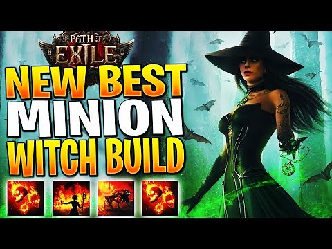 ENDGAME WITCH MINION BUILD THAT IS S-TIER! Path of Exile 2 Witch Minion Build Guide