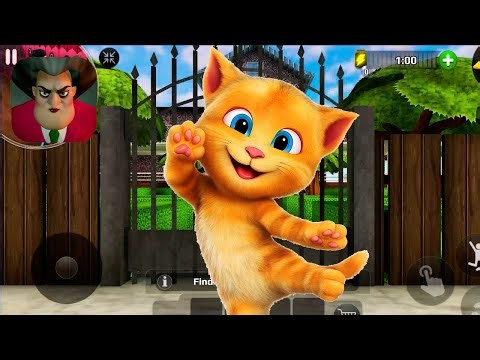 Scary Teacher 3D Talking Tom Friends New Special Update Ginger Chapter Part 17 IOS ANDROID