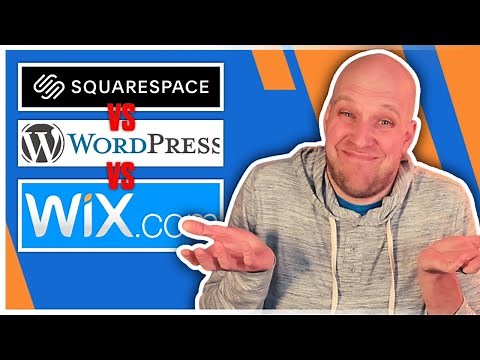 Wix vs Squarespace vs Wordpress (which is right for you?)