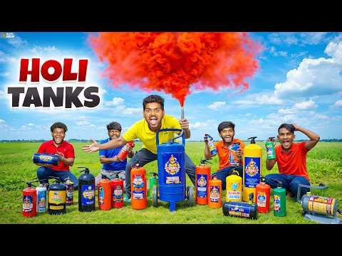 Testing New Holi Gadgets 2026 - Gone Amazing 😱😱 Telugu Experiments