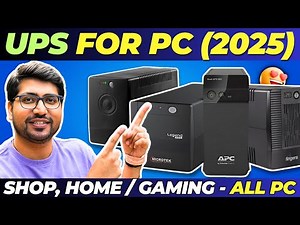 [2025]🔥Best UPS for PC in India⚡For Gaming & Editing PC 🖥️ Best 600VA , 1000VA & 1500VA UPS