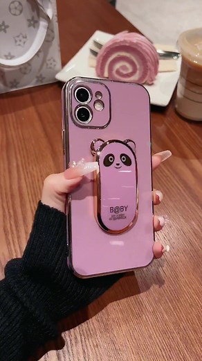 Adorable Macaron Panda Samsung Phone Case