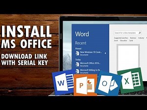 How to Download and install Ms Office Complete Setup | Download Link With Serial