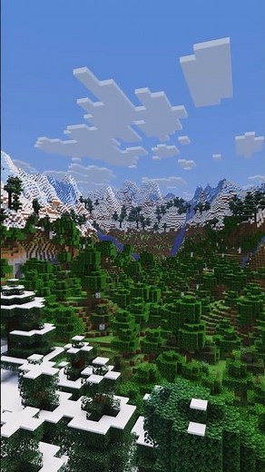 BEAUTIFUL Minecraft Mountain Valley Seed!