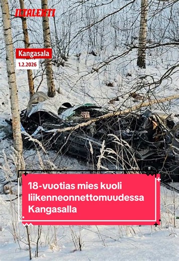 Liikenneonnettomuus Kangasalla: 18-vuotias menehtyi