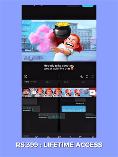 3.9K views · 6.8K reactions | CapCut Pro Lifetime Rs.399 | No...