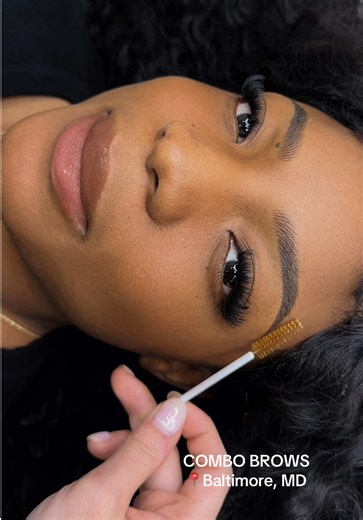 Say goodbye to daily brow makeup & wake up flawless every day 💕@Ange koko COMBO BROWS ✅Lasts: 2-4 years (varies by skin type/lifestyle) ✅Pain: 1–3/10 (numbing cream included) ✅Healing: 5–12 days to heal, 4–5 weeks for full color (heals 20–30% lighter) ✅ Touch-Up: Most clients need a touch-up. To adjust/maintain/refresh shape or color. Book touch-ups anytime, whether in a few months or yearly. ✅Book: DM me, click the link in bio TEXT 410 292 2525 #nanobrows #dmv #brows #microblading #naturalbrow