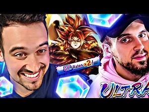 ON MARQUE L'HISTOIRE ! DUEL INVOCATIONS LÉGENDAIRE GOGETA SSJ4 ULTRA ‪@FitzAdri‬ ! DB LEGENDS