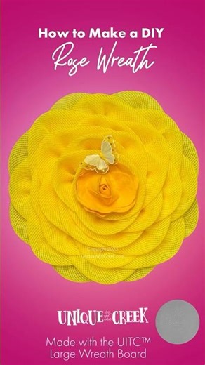 Get Ready for Spring with a DIY Rose Wreath!