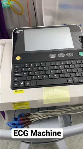 ECG machine 🩺♥️ #nurse