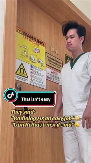 That isn’t easy😳 Không dễ như họ tưởng😌 #radtech #radiology #radiologytechnologist #radtechstudent #j4f