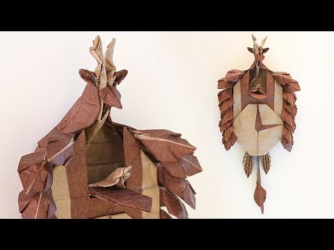 Black Forest Cuckoo Clock - Robert Lang Origami Time Lapse