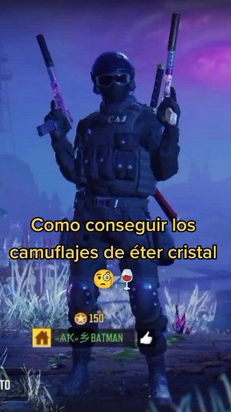 Cómo conseguir camuflajes de éter cristal en COD Mobile
