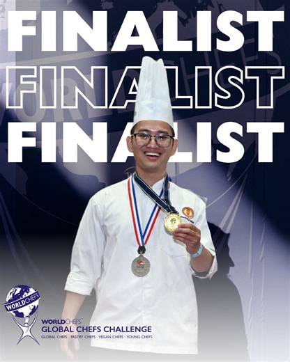 Say hello to Trinh Tuan Dung, the Global Chefs Challenge Finalist representing Vietnam! 🇻🇳 Join us in Wales this May as Trinh takes the international stage to showcase his country's cuisine, marking the first time Vietnam appears in the finals 🎉 Witness the action live... Secure your spot today at https://www.worldchefscongress.org/register/ #ThisIsWorldchefs #GlobalChefsChallenge #WorldchefsCongress #WorldchefsCongress2026 | Culinary Association of Wales - Cymdeithas Coginiol Cymru ICCWales 