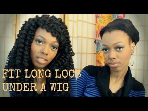 How To Wear a Wig Over Long Locs (The Loc Layer Method)