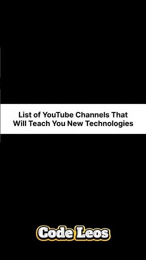 Learn Any Tech Skill for FREE: Best YouTube Channels You Must Follow in 2025 🚀🌏 #shorts #coding