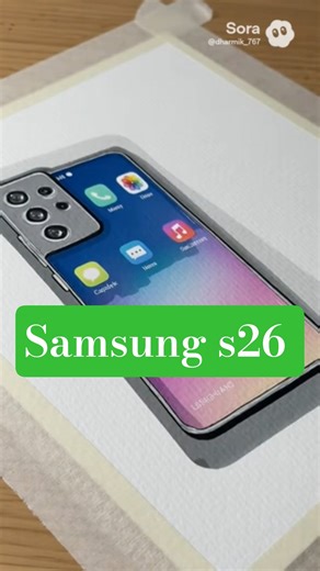 You Won’t Believe This Samsung S26 is Just a Drawing 😳