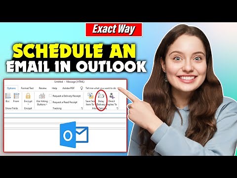 How to schedule an email in outlook ( Step-by-Step )