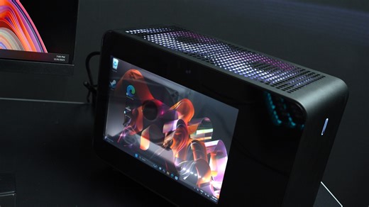 AquaTouch: Built-in Transparent Touch Screen ITX Mini PC