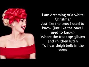 Gwen Stefani - White Christmas (LYRICS)