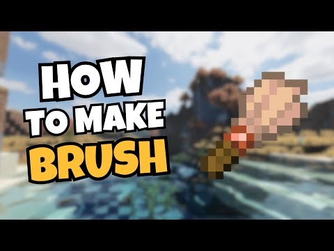 How to Make Brush in Minecraft (Crafting Guide)