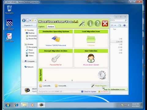 Tech: Using User State Migration Tool (USMT)